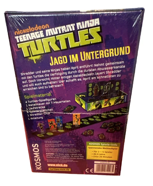 TEENAGE MUTANT NINJA Turtles Kosmos Game Contents New Boxed $20.44 ...