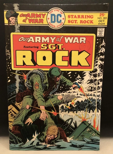 OUR ARMY AT War #285 Comic Marvel Comics Sgt Rock Bronze Age EUR 6,86 ...