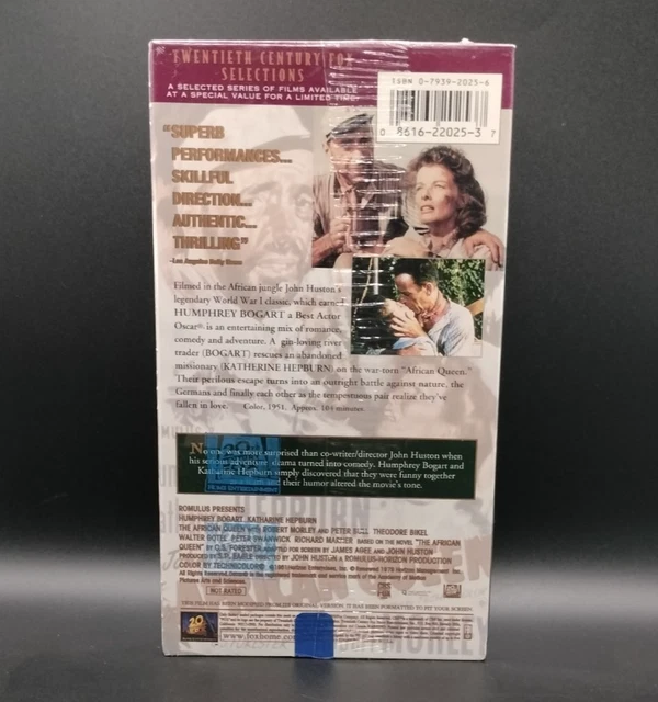 THE AFRICAN QUEEN VHS Adventure Classic Fox New Factory Sealed Lot T 4 ...
