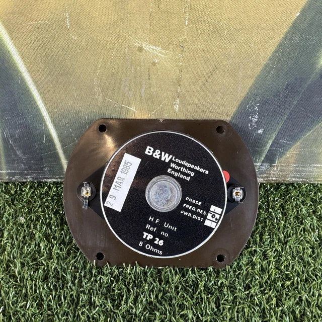 BOWERS & WILKINS tweeter TP26 driver DM110 DM220 DM330 DM2000 TZ26 b&w £39.99 - PicClick UK