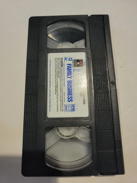 FAMILY BUSINESS (VHS, 1998) Sean Connery Mathew Broderick Dustin ...