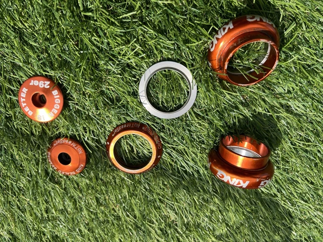 VINTAGE CHRIS KING Headset Rare Orange/ MANGO 1 1/8 Inch 29er ...