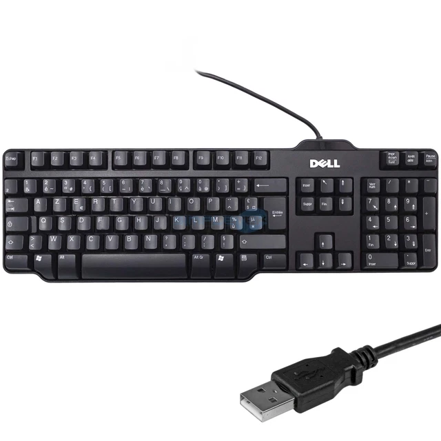 DELL KEYBOARD SK-8115 0j4629 French Layout Azerty USB with Fi ...