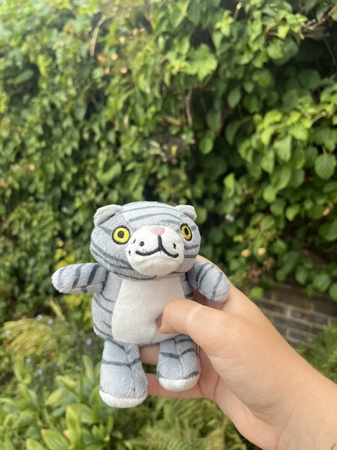MOG THE FORGETFUL Cat 14 Cm Approx Plush Soft Toy Grey Striped Small ...