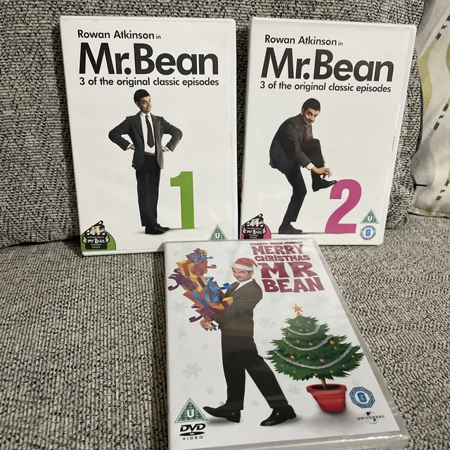 MR BEAN - Three DVDs With Classic Episodes And ‘Merry Christmas Mr Bean ...