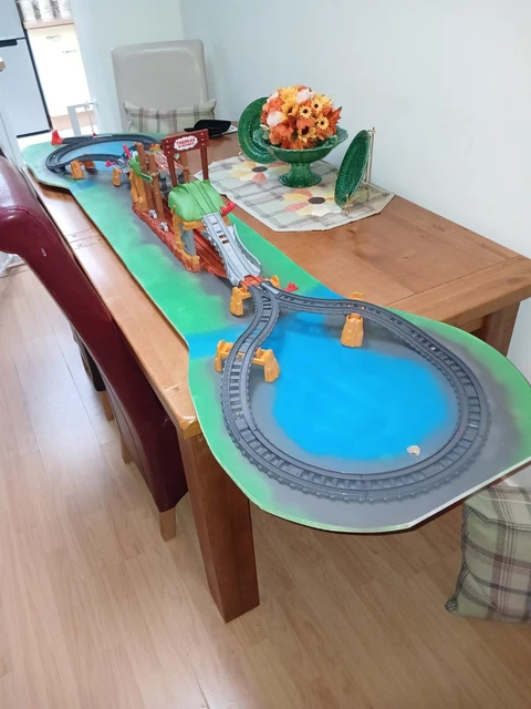 FISHER-PRICE THOMAS & Friends Walking Bridge / Painted Baseboard option ...