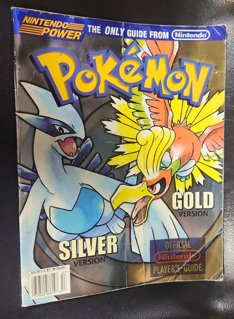 NINTENDO POWER POKEMON Silver Version and Gold Version Official Player ...