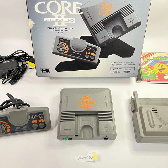 NEC PC ENGINE Core Grafx II 2 Consola Sistema Con Extras Pce TurboGrafx ...