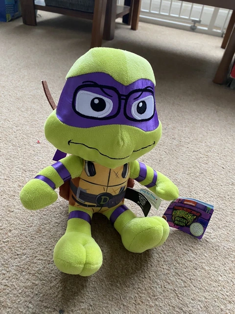 OFFICIAL NICKELODEON TEENAGE Mutant Ninja Turtle Donatello Plush Mutant ...