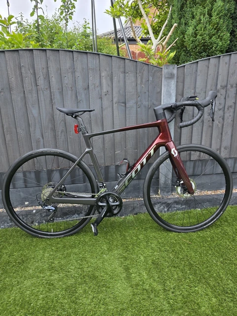 SCOTT ADDICT ERIDE 30 2023 - Road Bike 56cm, Red. £3,066.70 - PicClick UK