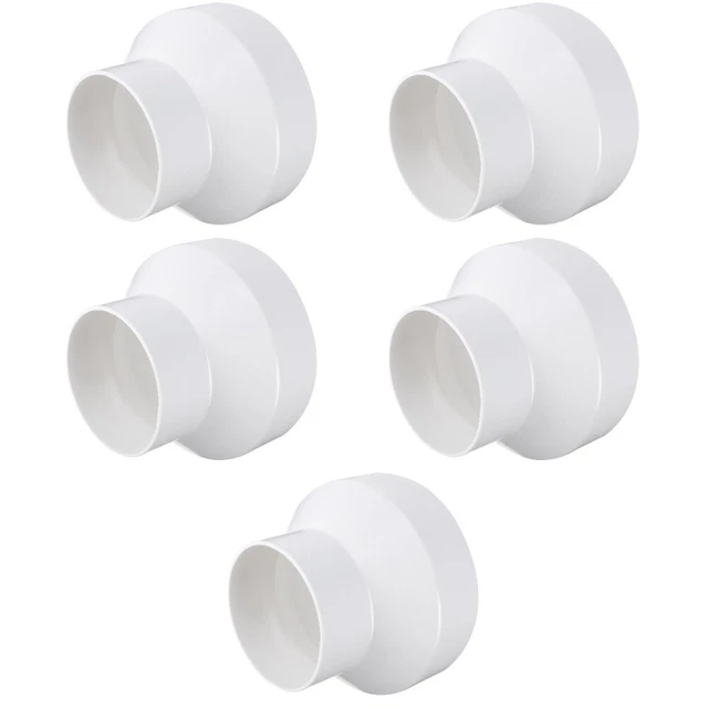 SET OF 5 Exhaust Fitting Duct Reducer Electric Router Fan Valve £46.75 ...