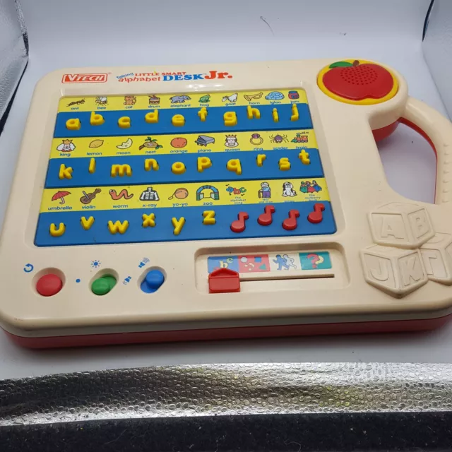 VINTAGE VTECH TALKING Little Smart Alphabet Desk Jr Pre-amato (H15) EUR ... VINTAGE VTECH TALKING Little Smart Alphabet Desk Jr Pre-amato (H15) EUR ...