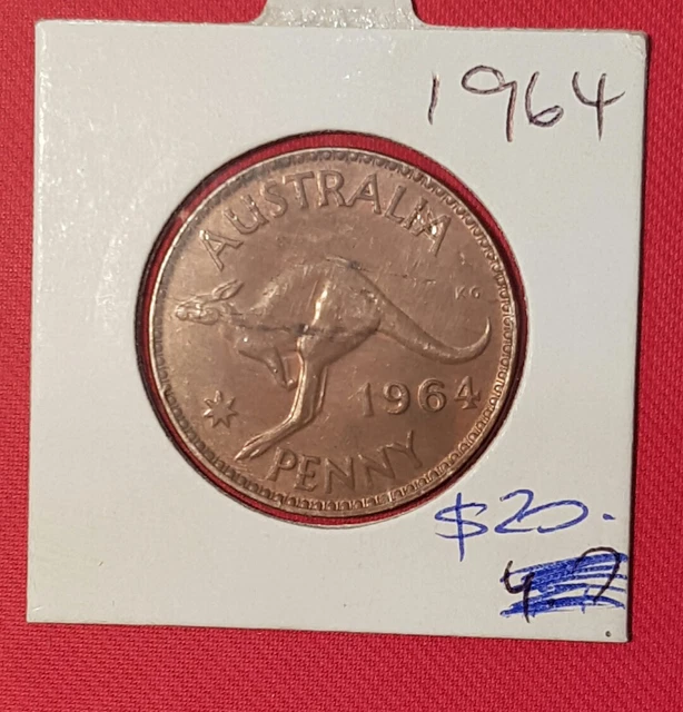 1964 AUSTRALIAN PENNY coin $13.00 - PicClick AU