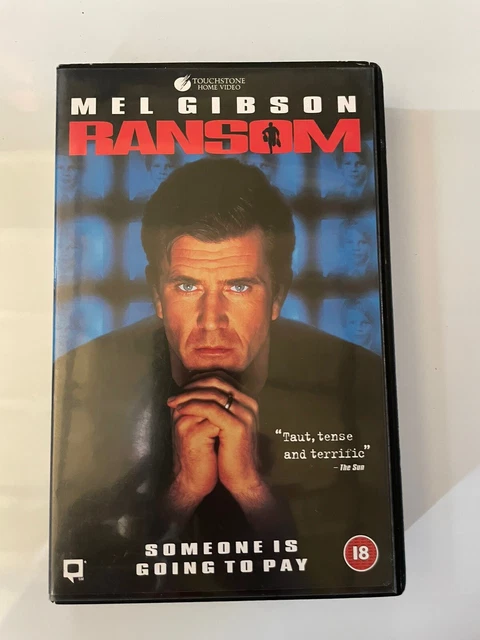 RANSOM VHS VIDEO Tape Big Box Ex Rental Touchstone - Mel Gibson £7.00 ...