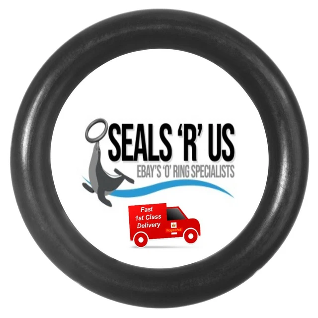 METRIC NITRILE RUBBER O-Rings Seals 2mm Cross Section 2mm - 40mm Inner ...