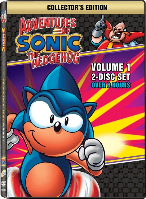 ADVENTURES OF SONIC the Hedgehog Volume 1 (DVD) Animated EUR 11,64 - PicClick FR