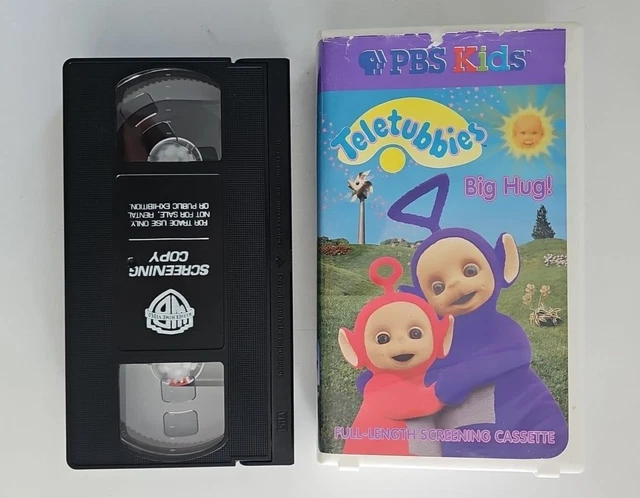 VERY RARE TELETUBBIES Big Hug VHS PROMO FULL LENGTH SCREENING CASSETE ...