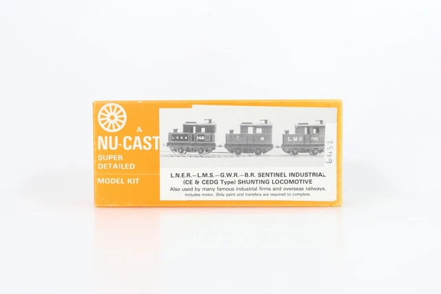 A NU-CAST 68138 OO Gauge Model Kit, LNER-LMS-GWR-BS Sentinel Shunter £4 ...