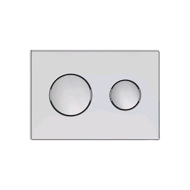 IDEAL STANDARD CONCEALA 3 Dual Flush Plate Chrome S1082AA Conceala 2 ...