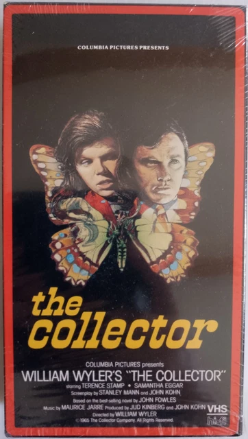 THE COLLECTOR (1965) VHS NTSC Slipcase Terence Stamp Samantha Eggar ...