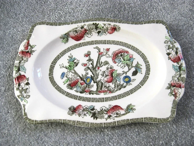 JOHNSON BROS INDIAN Tree Sandwich Dish 10.5 inches by 7 inches £8.66 ...