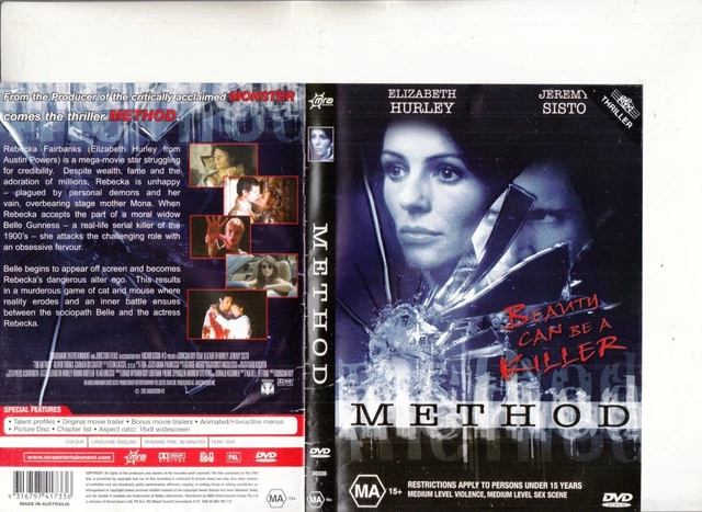 METHOD-2003-ELIZABETH HURLEY-MOVIE-DVD $19.95 - PicClick AU