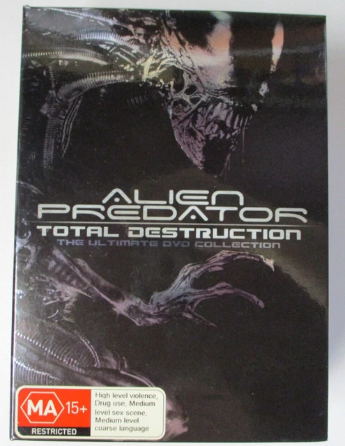 ALIEN PREDATOR TOTAL Destruction, The Ultimate DVD Collection - DVD ...