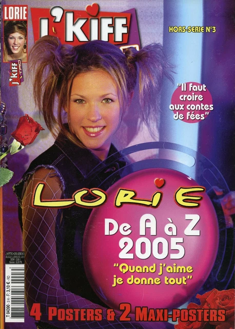 MAGAZINE J'KIFF N°3H Spécial LORIE, 6 posters, 36 pages, NEUF. EUR 15 ...