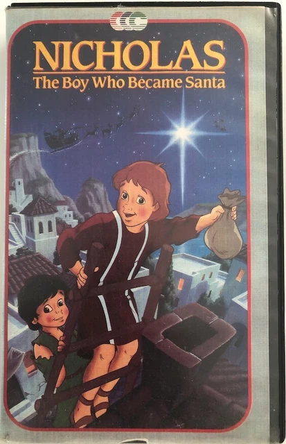 NICOLAS THE BOY Who Became Santa VHS. Animated Film Family Christmas ...