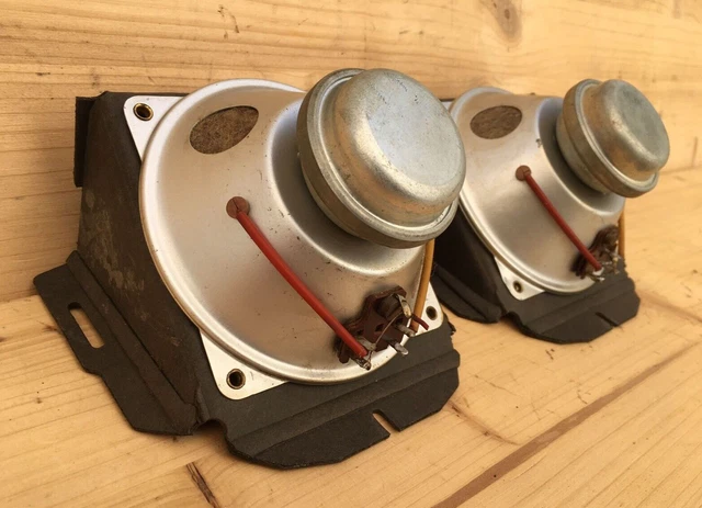 ISOPHON FULLPAPER ALNICO Tweeters from Telefunken Siemens EL12 Radio ...