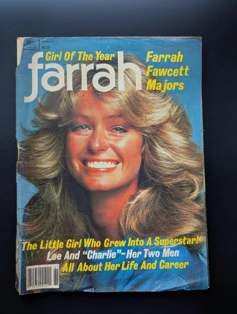 1977 FARRAH FAWCETT MAJORS "Girl Of The Year" Magazine DELL £11.38 ...
