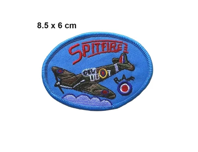 ROYAL AIR FORCE RAF British Army Fighter Jets Spitfire Iron Sew on Patch N-399 £1.95 - PicClick UK