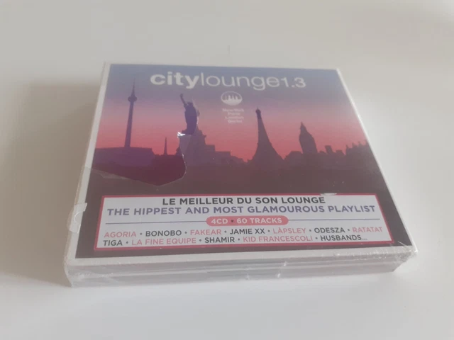 BOX 4 CD COMPILATION City Lounge 1.3 / NEUF ET SCELLE EUR 10,00 ...