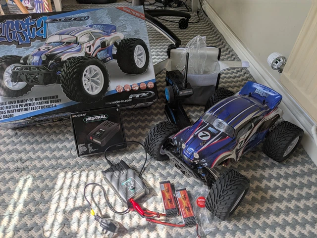 FTX BUGSTA 4WD Brushed RC 1/10th Li-Po Batteries/Charger upgrade £89.12 ...