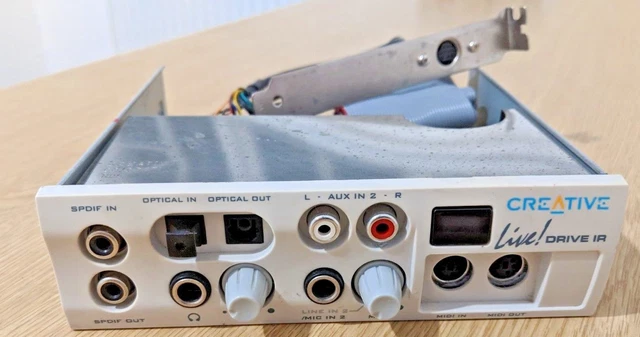 CREATIVE LABS SOUND Blaster Live - IR Front Panel SB0010 £25.00 ...