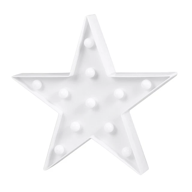 LED MARQUEE LIGHT Marquee Lamps Birthday Star Desktop Lamp 3d Star ...