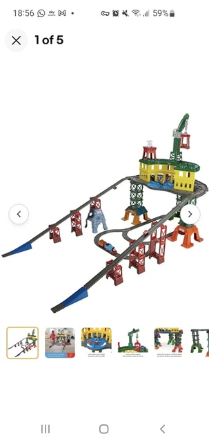 THOMAS THE TANK Engine Super Station Complete Set With Thomas Persy And ...