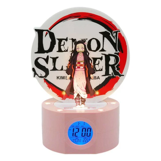 DEMON SLAYER: KIMETSU no Yaiba Alarm Clock with Light Nezuko 21 cm EUR ...
