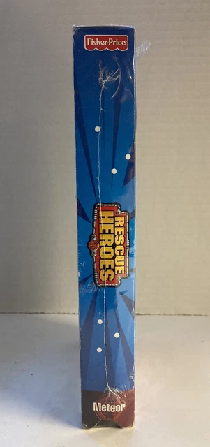 RESCUE HEROES METEOR VHS 1999 Fisher Price Mattel Brand New Sealed $14. ...
