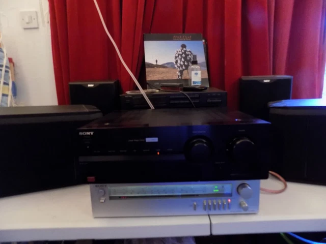 SONY INTEGRATED STEREO Amplifier TA-FB940R Linear Phase Circuit Power ...