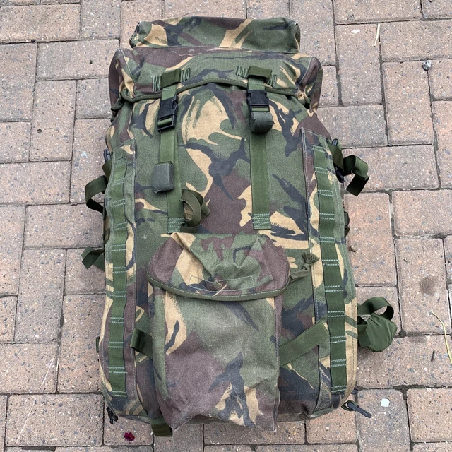 BRITISH ARMY PLCE DPM IRR BERGAN BERGEN 100L RUCKSACK Short back, 30 £ ...