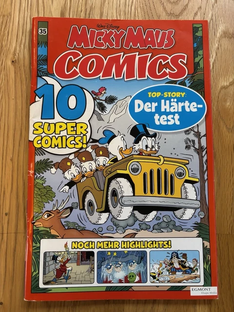 MICKY MAUS COMICS Nr. 35, 2017, Ehapa Verlag Walt Disney Heft German ...