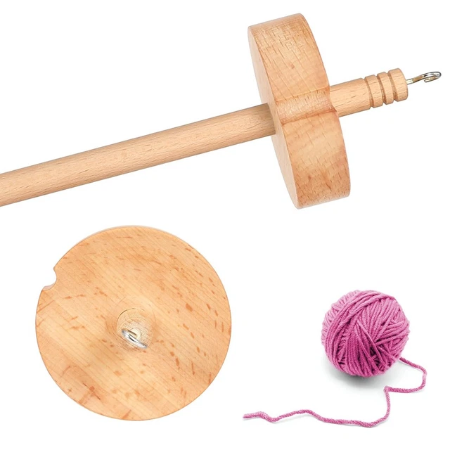 DROP SPINDLE TOP Whorl Yarn Spinner for Crocheting Wheel for Yarn ...