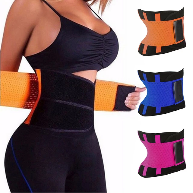 MAGIC STICKER BODY Shaper Adjustable Fitness Waist Shaping Belts for ...