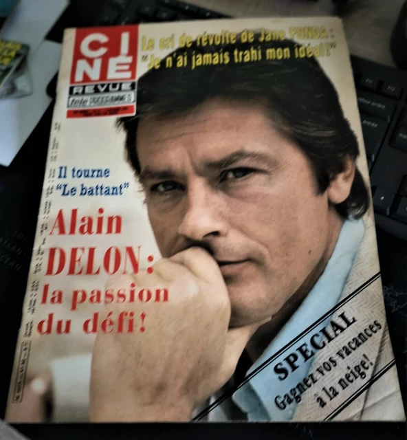 CINÉ REVUE N°41 Année 1982 Alain Delon - Jane Fonda ... EUR 4,00 - PicClick FR