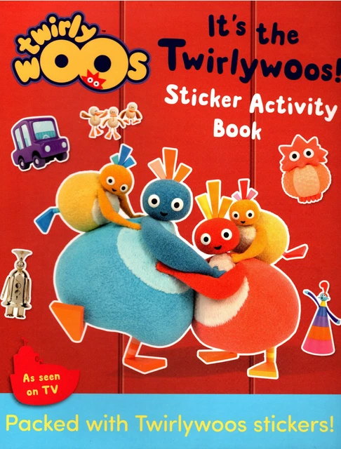 IT'S THE TWIRLYWOOS Cbeebies Sticker Activity Book 9780008156237 £6.99 ...