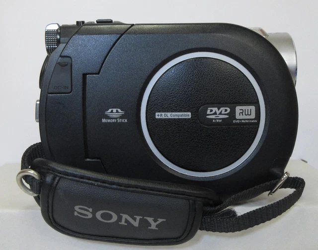 SONY HANDYCAM DCR-DVD610 Hybrid DVD Disc Video Camera Camcorder TESTED ...