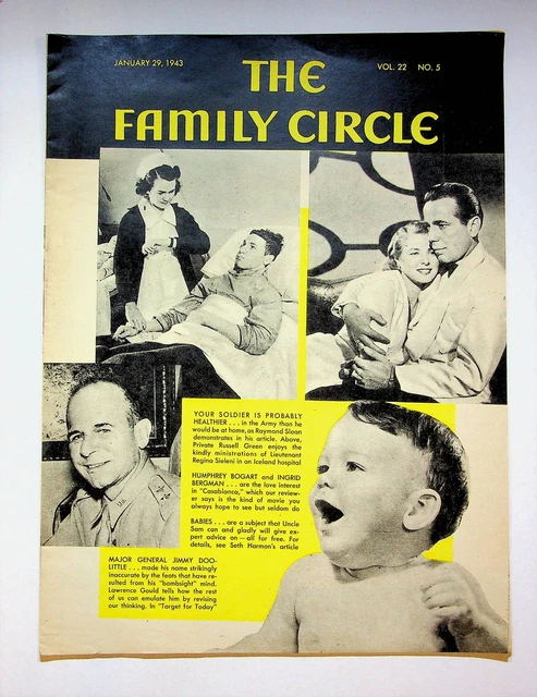 FAMILY CIRCLE MAGAZINE Vol. 22 #5 FN 1943 £21.60 - PicClick UK