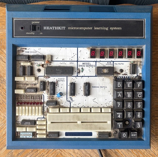 HEATHKIT ET-3400 A Microcomputer System Microprocessor Learning System ...