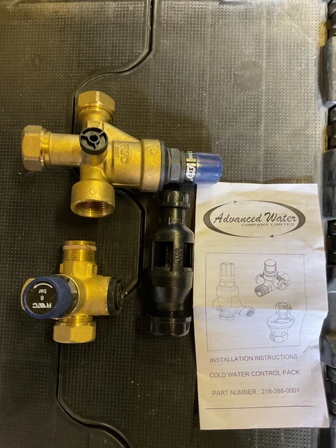 UNVENTED COMBINATION VALVE 3.5 Bar Pressure Reducing Valve/6 Bar ...